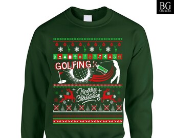 Ugly golf sweater | Etsy