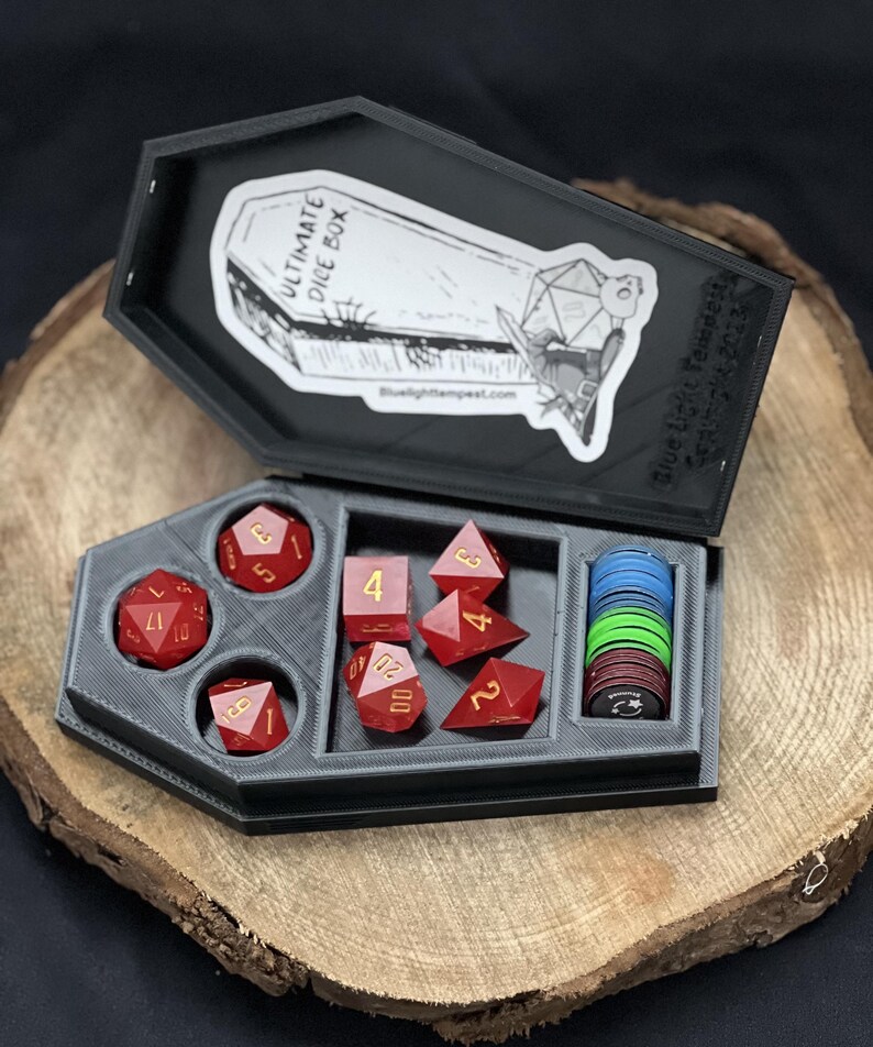 Ultimate Dice Box - 3rd Circle – Dice Storage With Condition Tokens - Etsy