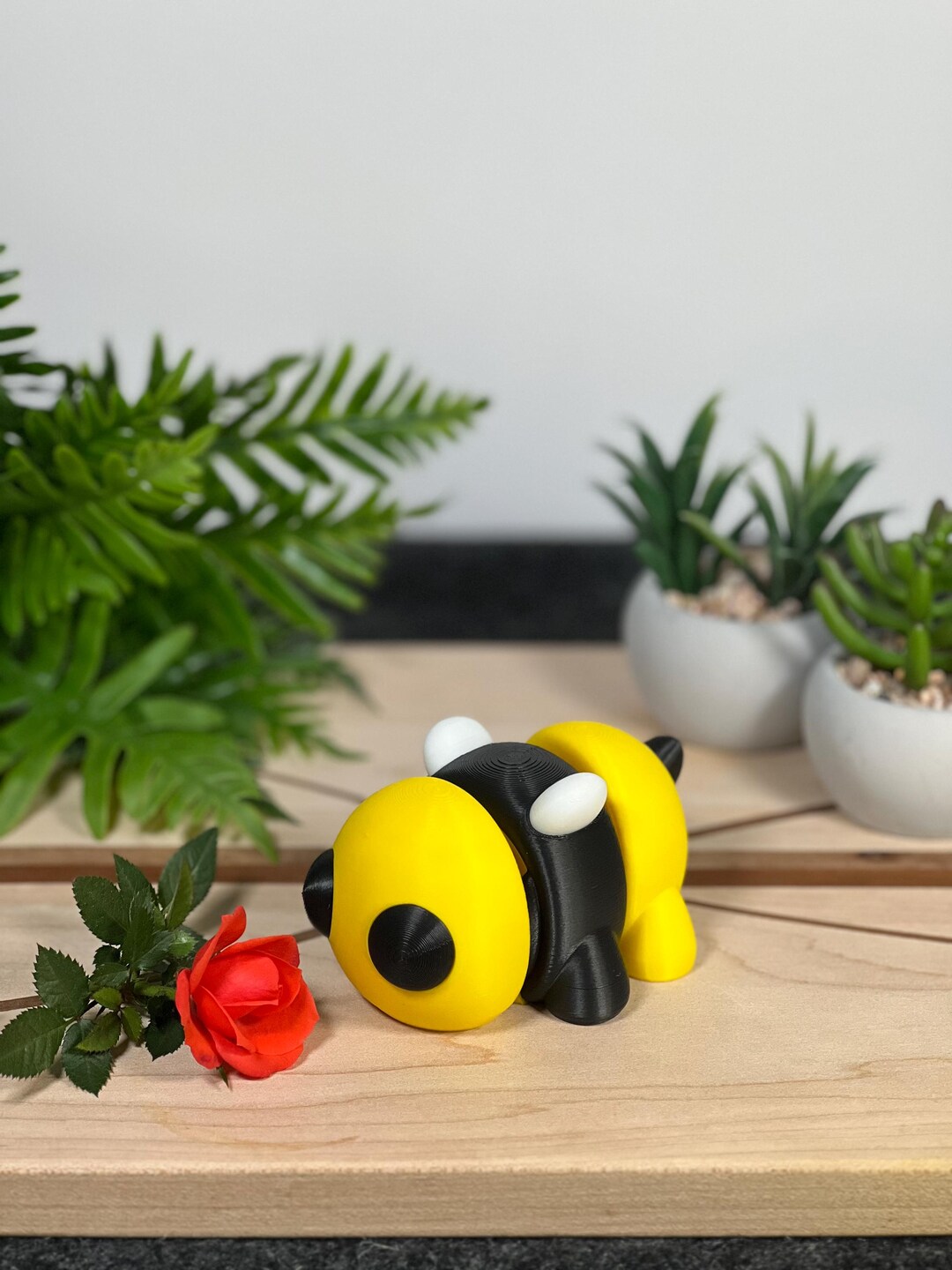 Baby Bee Articulating Toy, Flexible Animal, 3d Printed Bee, Honey Bee ...