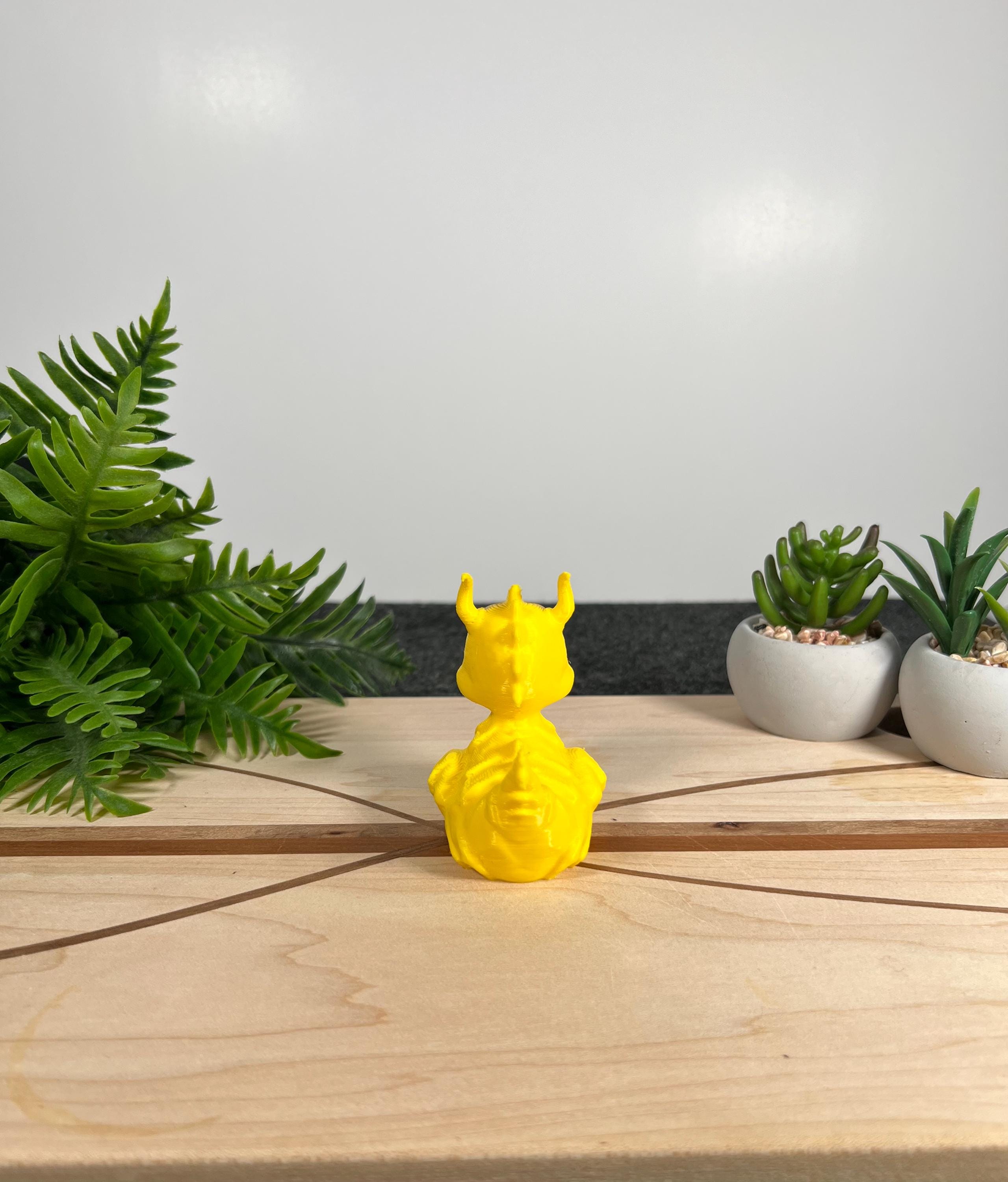 Dragon Duck Figure, 3d Printed Animal, Rubber Duck Toy, Dragon Ducky ...