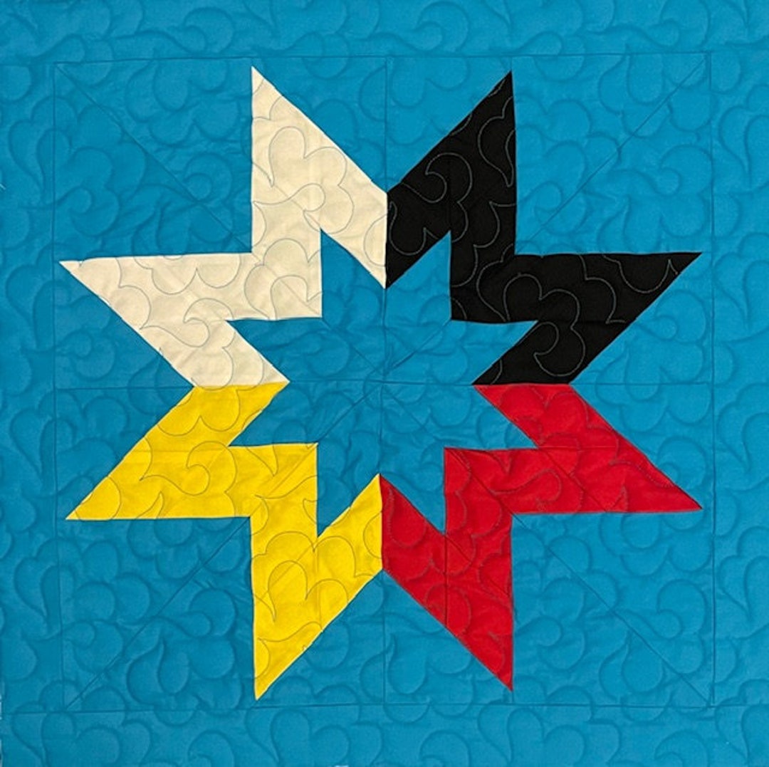 Handmade Native American Traditional Star HALL HANGING 19in X 19in - Etsy