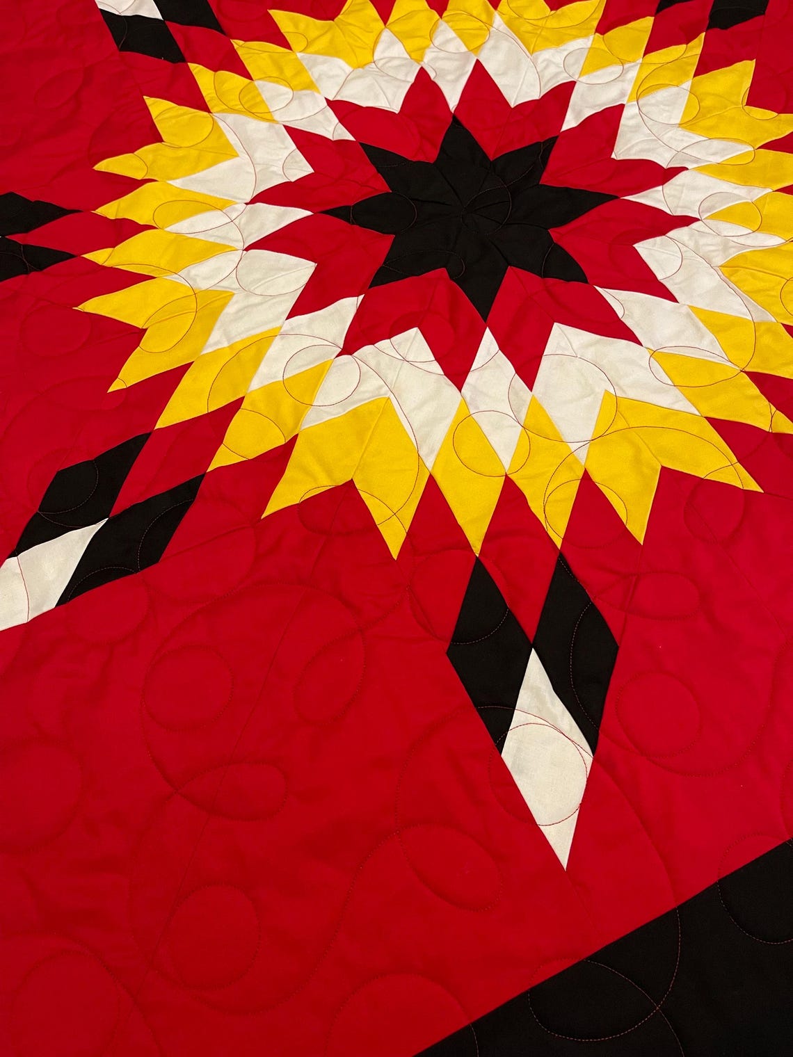 Handmade Native American Inspired Traditional Star Quilt (47in X 47in ...