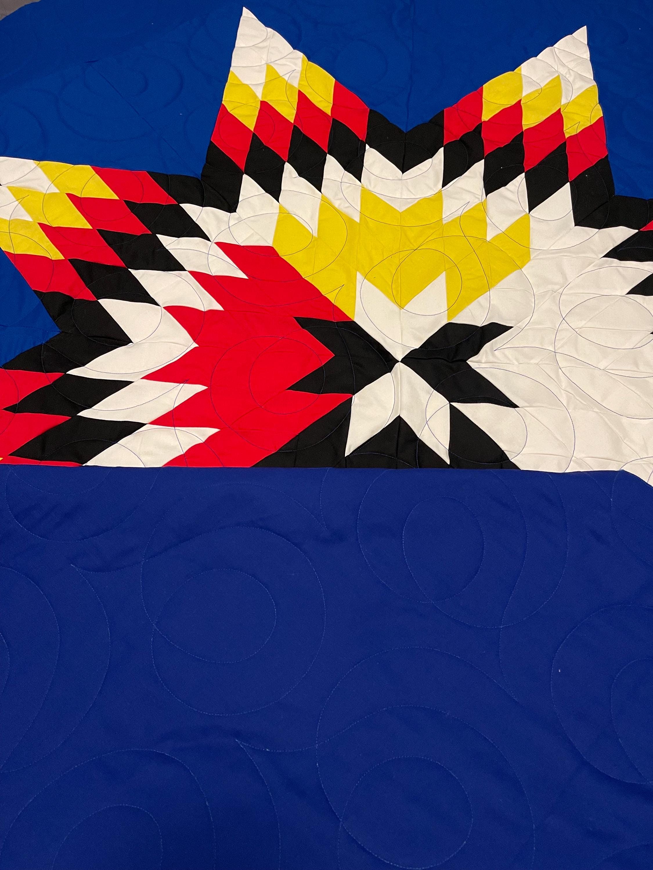 Native American Traditional Star Quilt 61in X 69in Giveaway Size - Etsy