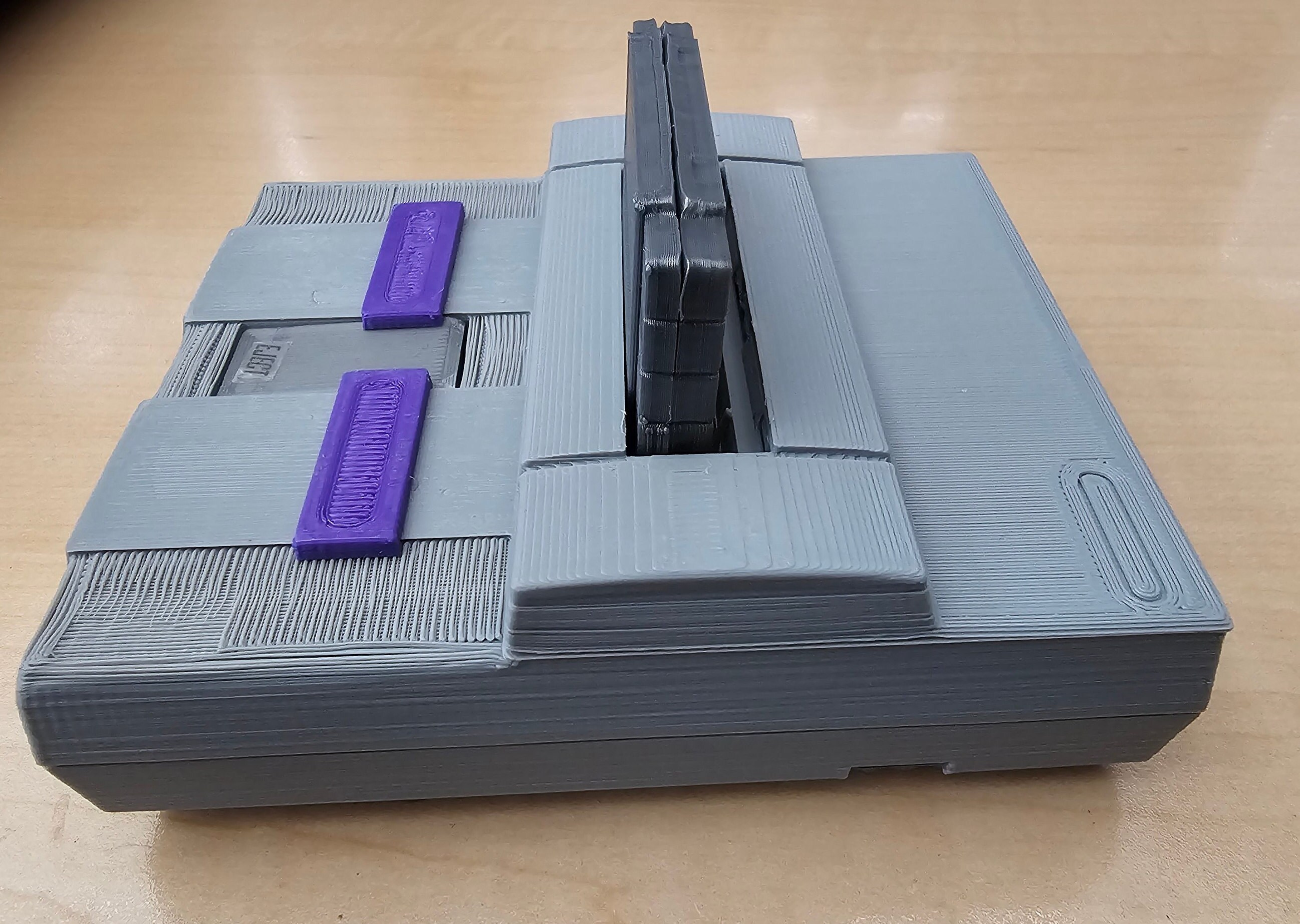 3D Printed Raspberry Pi SNES Console With NFC Cartridges - Etsy