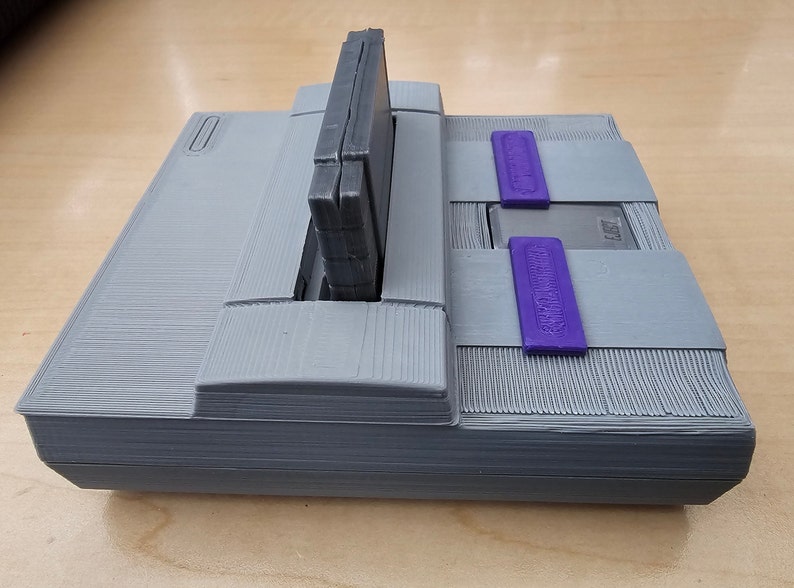 3D Printed Raspberry Pi SNES Console With NFC Cartridges - Etsy
