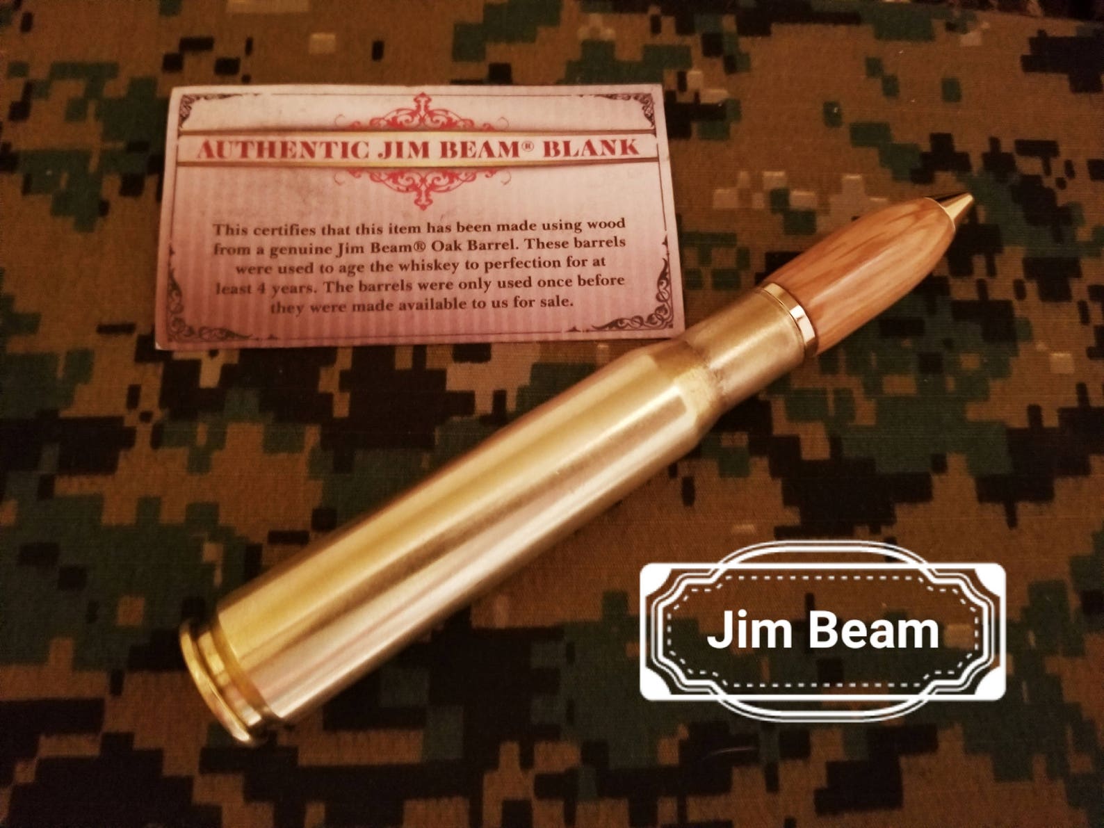 Hand Turned .50 Cal Pen - Etsy