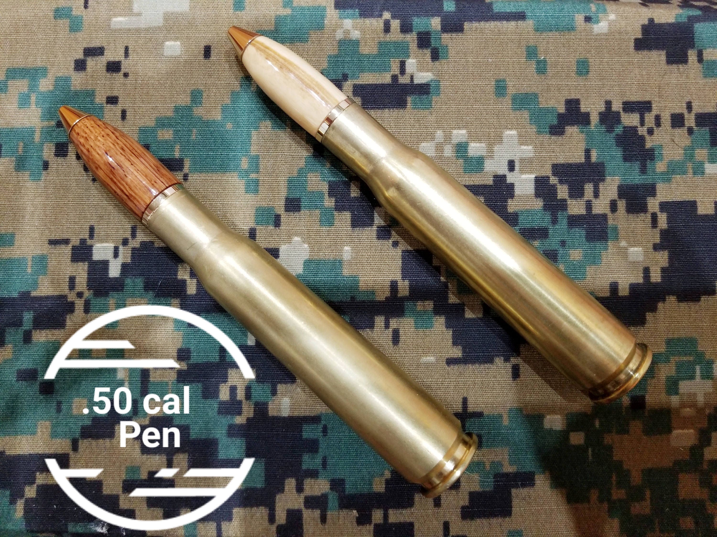 Hand Turned .50 Cal Pen - Etsy