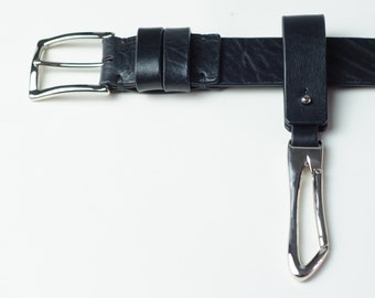 Wide Belt Loop Jeans - Etsy