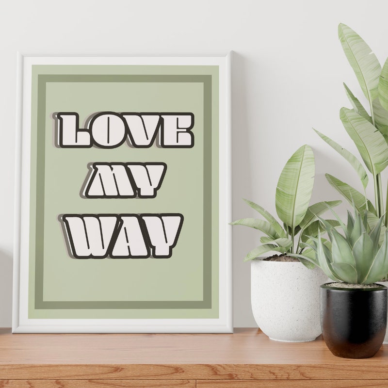 This is the Way Poster - Etsy