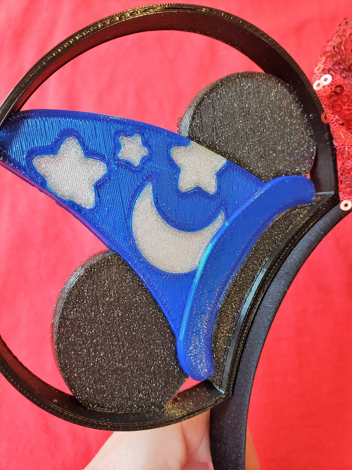 Disney Inspired Fantasia Sorceror Mickey Ear Hat Magic - Etsy