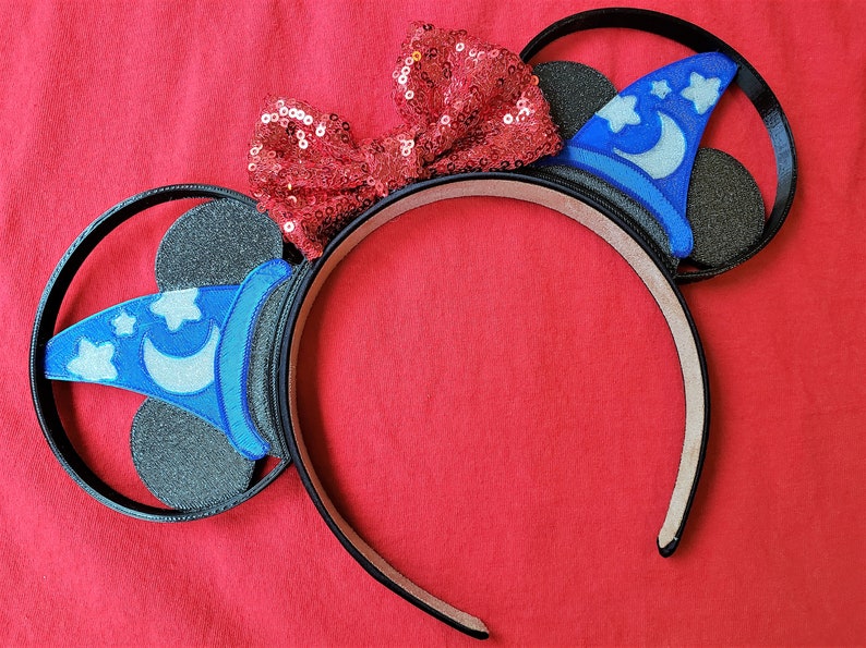 Disney Inspired Fantasia Sorceror Mickey Ear Hat Magic - Etsy