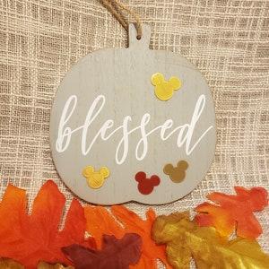 Disney Mickey Mouse Inspired Fall Autumn Halloween - Etsy