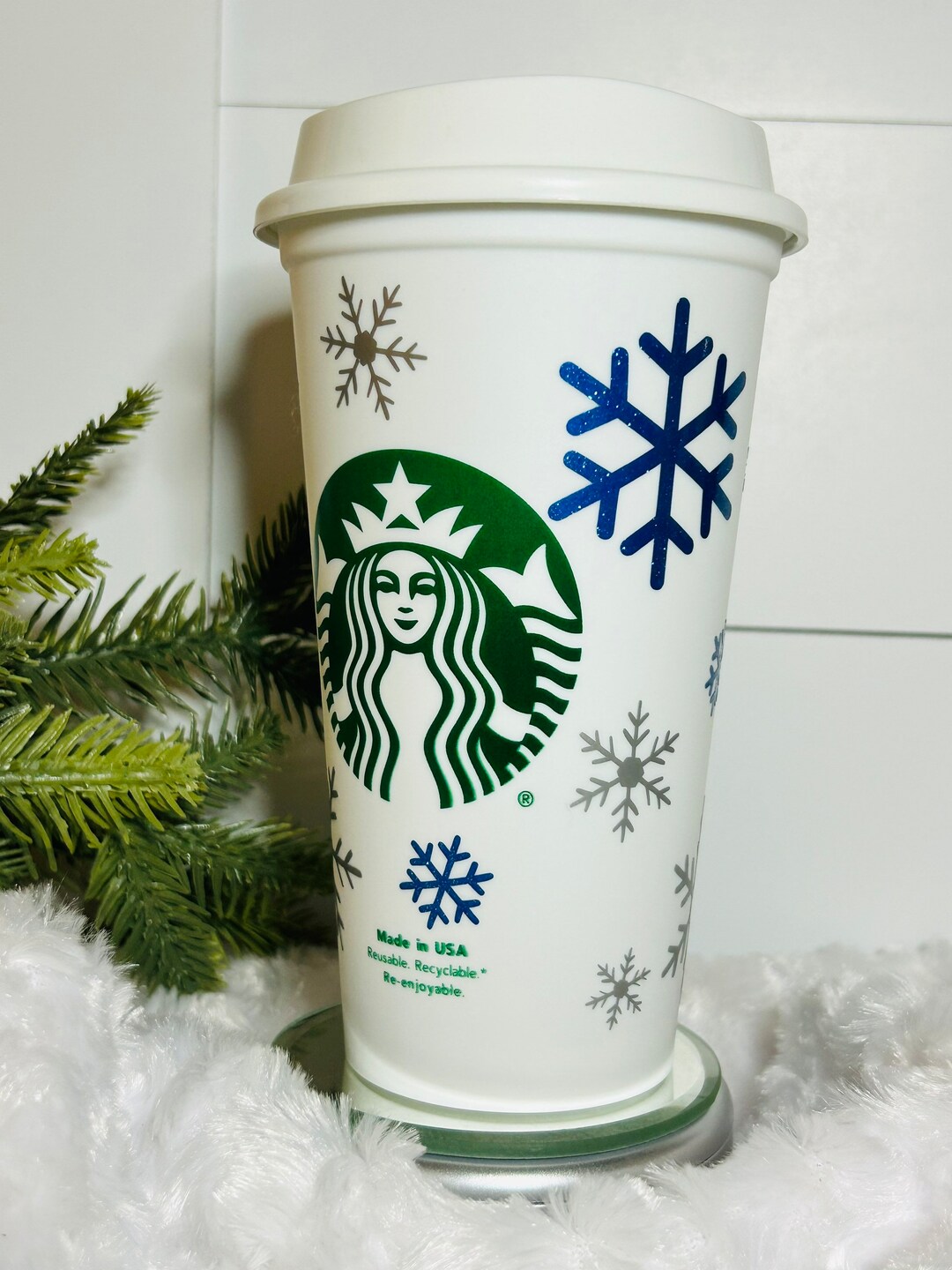 Snowflake Starbucks Hot Cup. Winter Cup, Snowflake Cup, Hot Cup ...