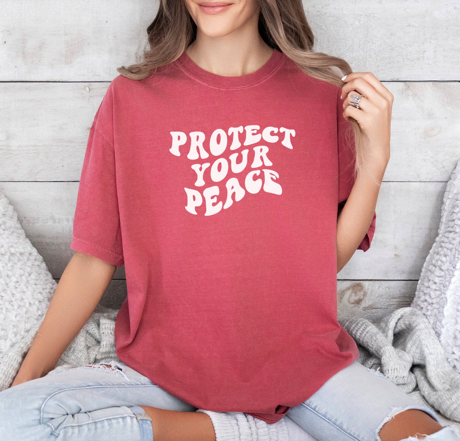 Protect Your Peace T Shirt Motivational T-shirt for Men & Women ...