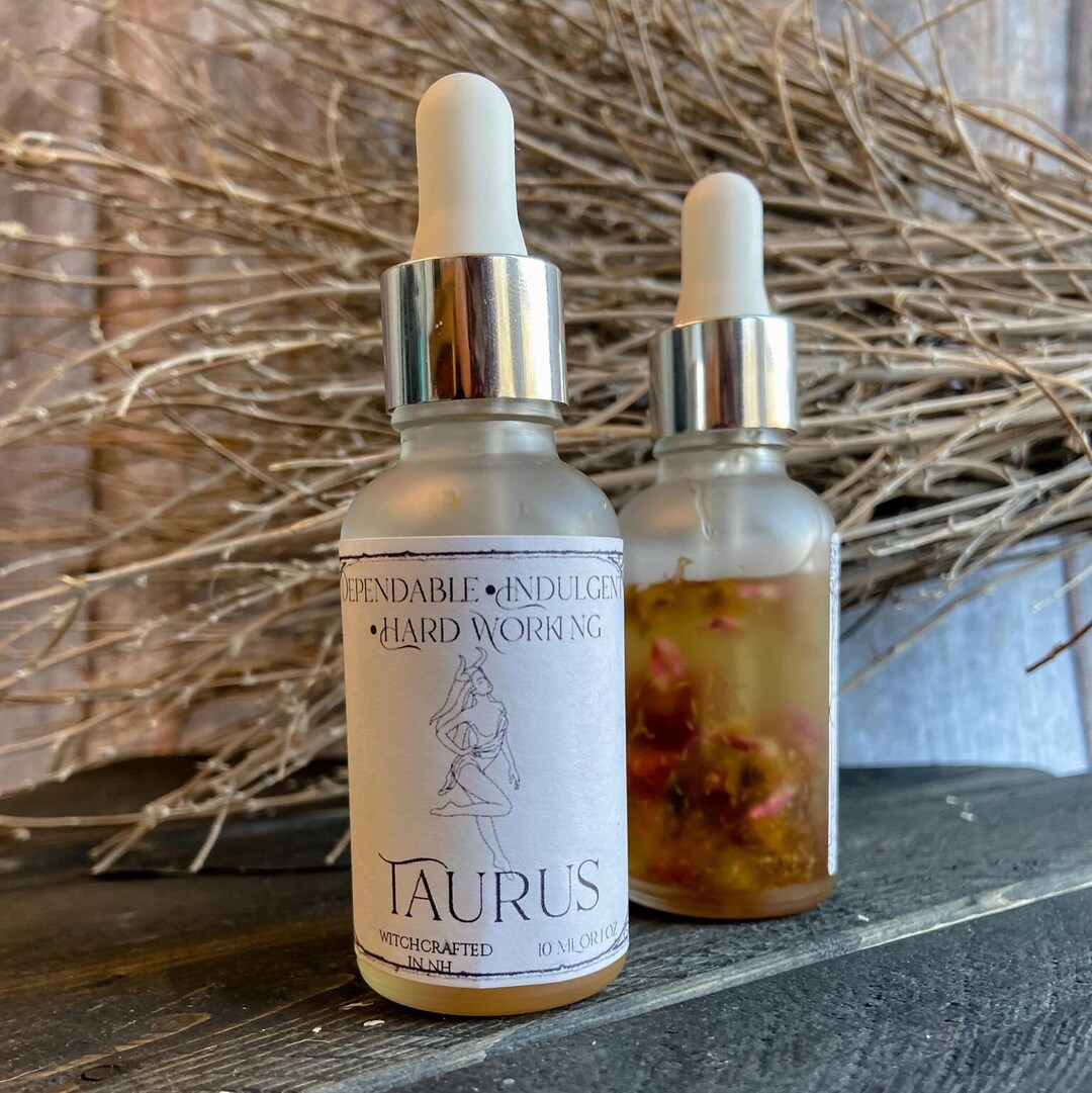 Taurus Ritual Oil • Perfume Oil • Altar Oil for Zodiac, Astrology, or ...