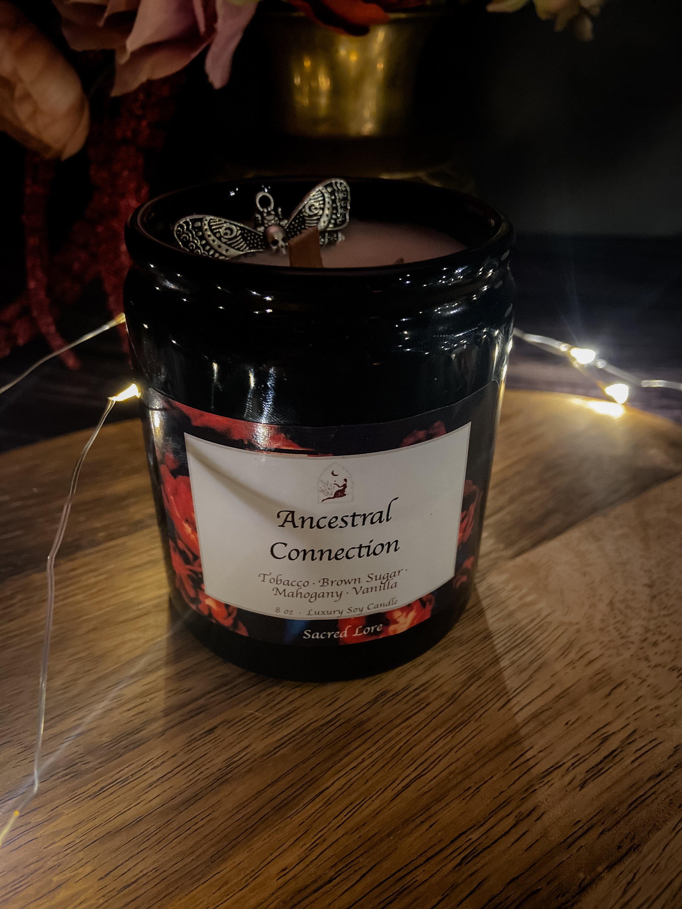 Ancestral Connection Candle, Ritual Candle, Apothecary Jar, Ancestor ...
