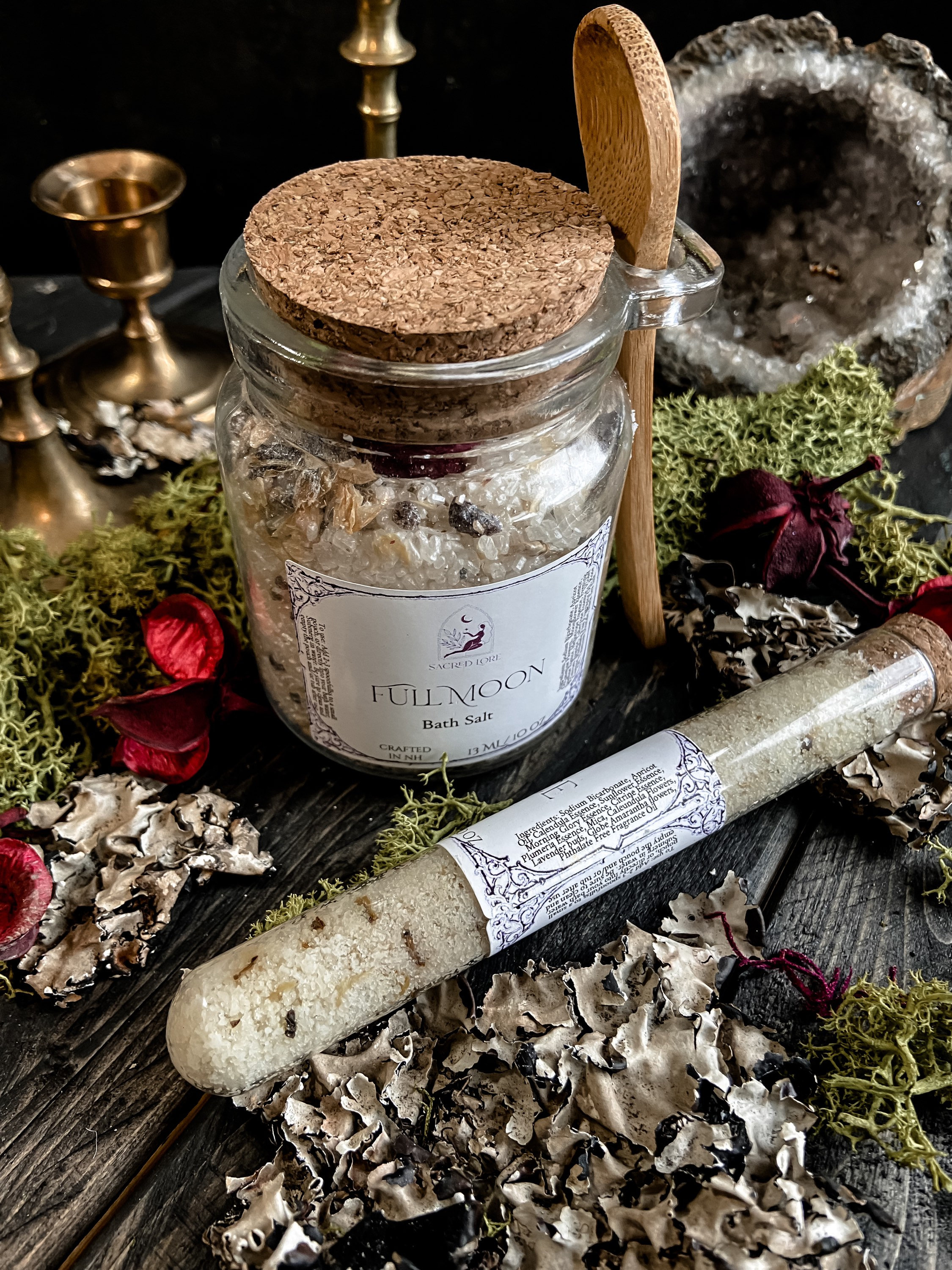 Full Moon Bath, Bath Salt, Spa Gift Set, Self Care, Moon Goddess ...