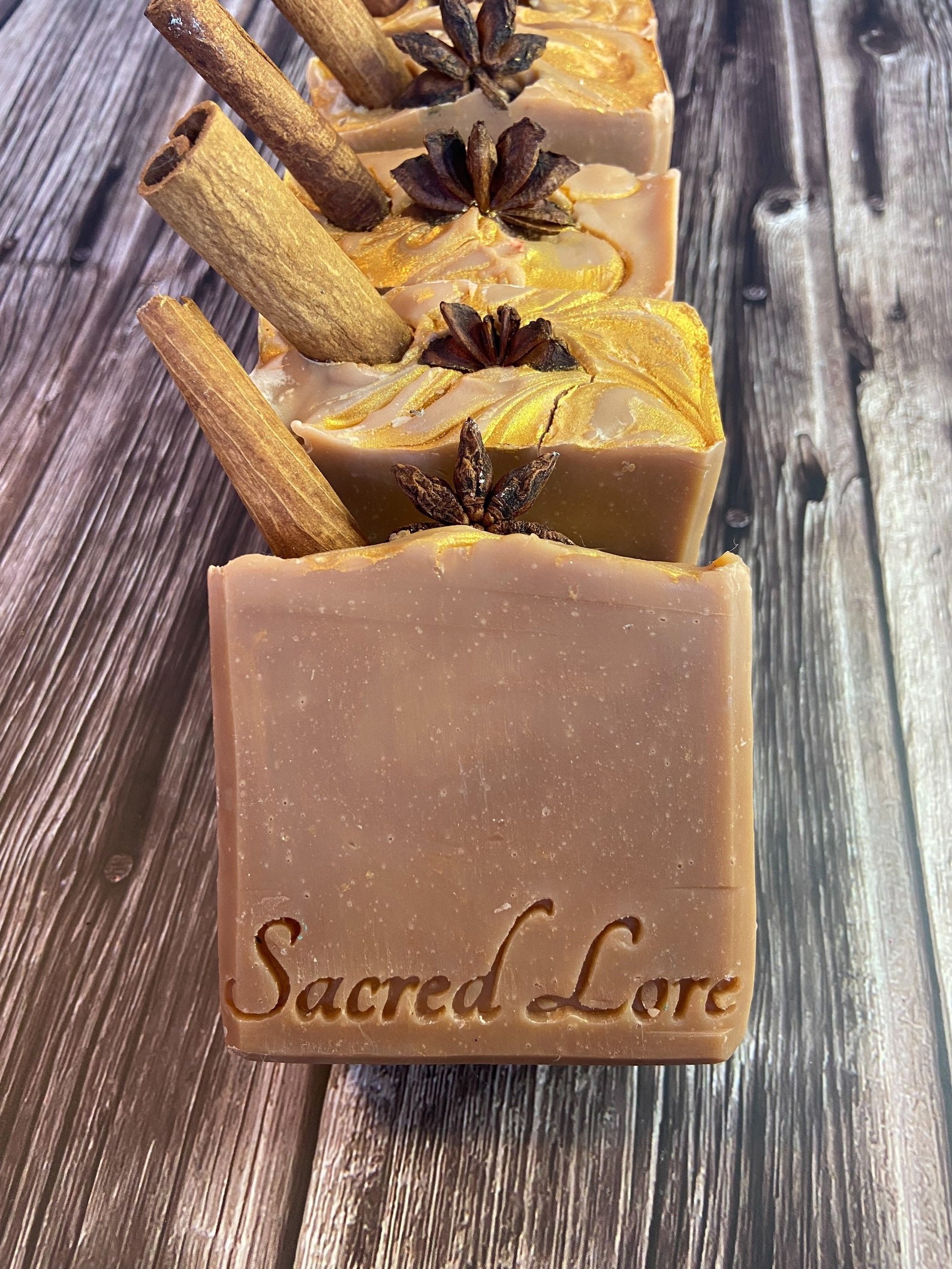Spiced Chai Soap • Cinnamon • Cardamon • Winter • Yule • Vegan Soap ...