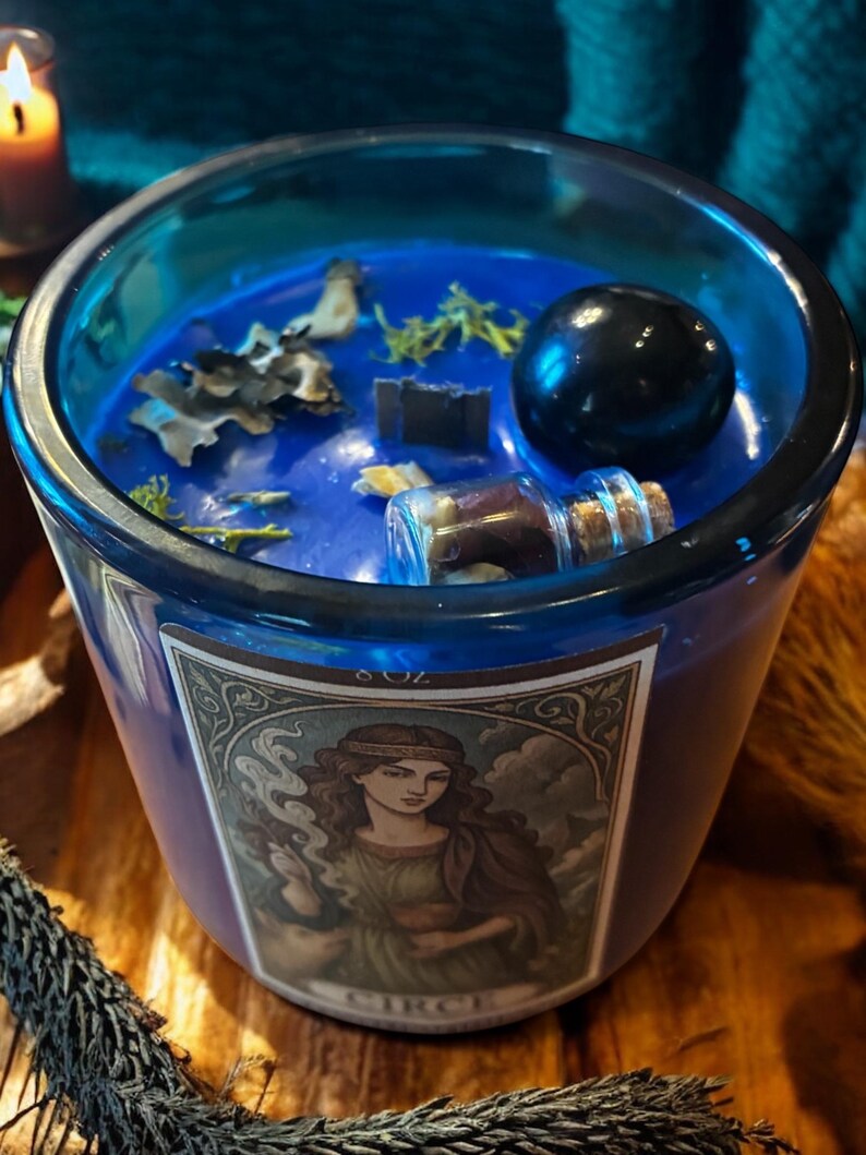 Circe Candle, Circe Altar, Circe De Soile, Greek Goddess Decor, Dark ...