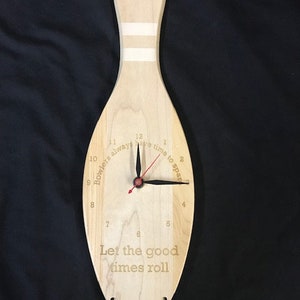Bowling Pin Clock | Etsy