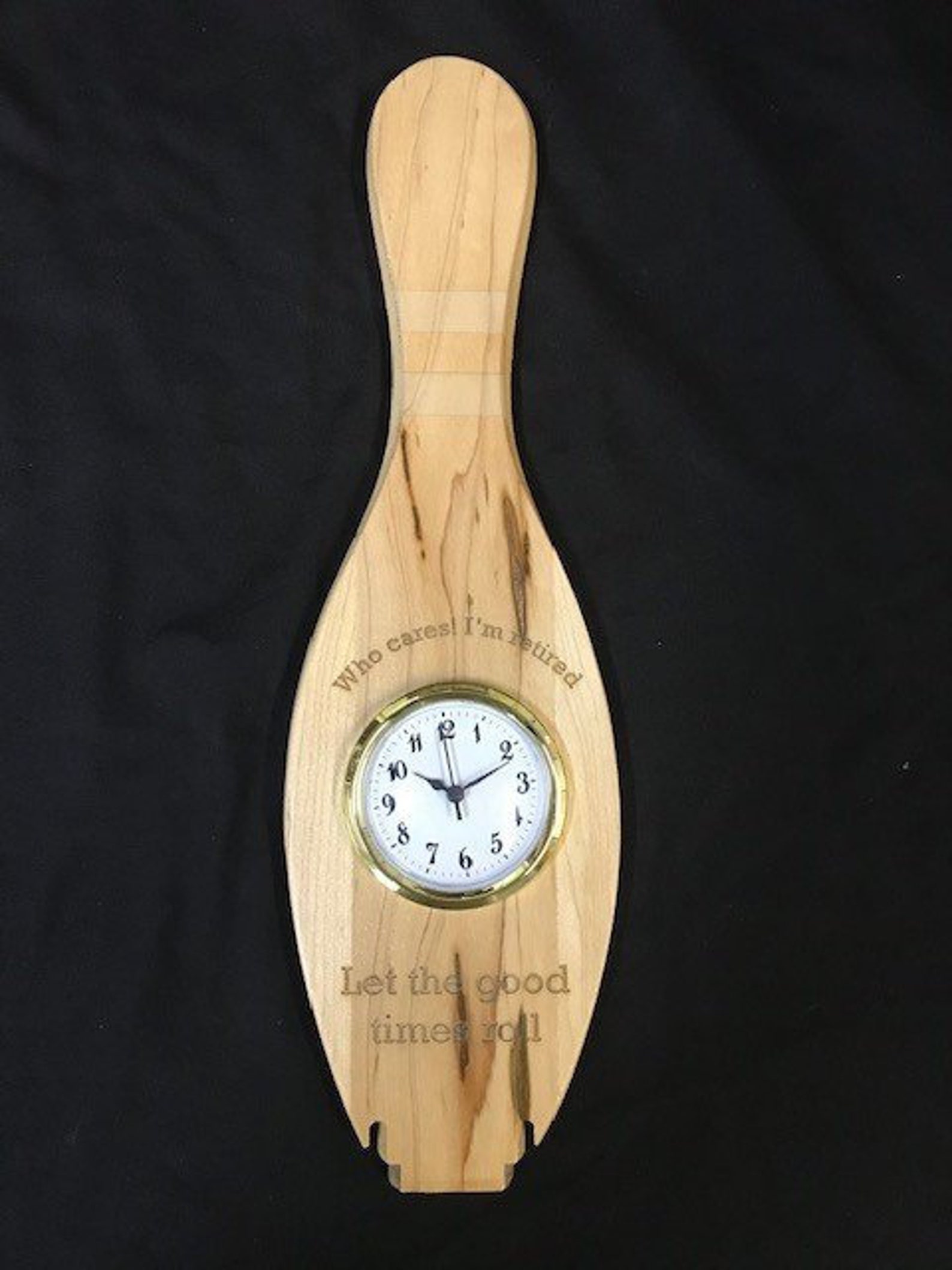 Bowling Pin Clock - Etsy