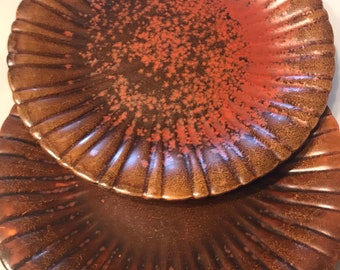 Rust Dinner Plates - Etsy