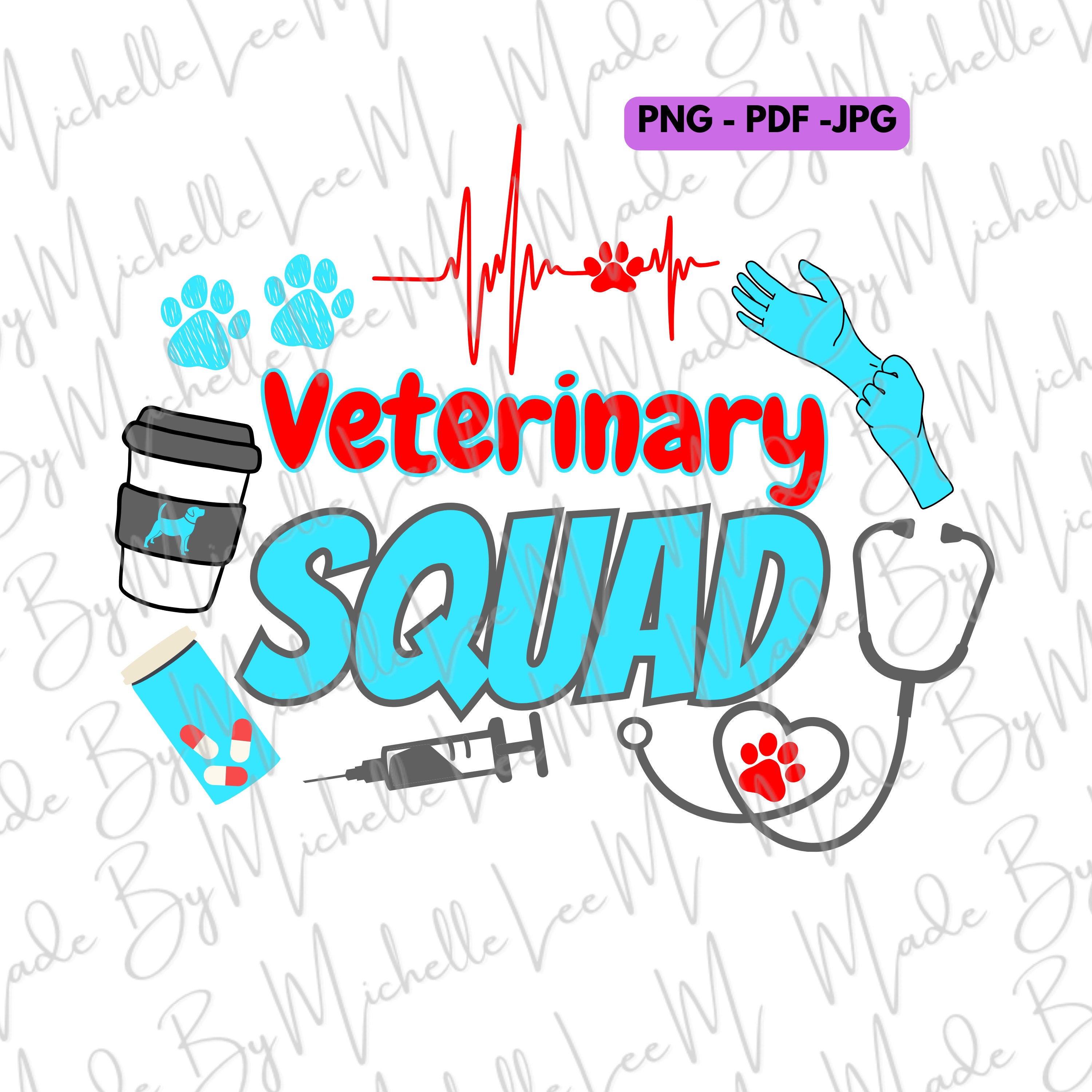 Veterinary Squad Animal Dog Cat Veterinary Life Veterinarian Quote Png ...