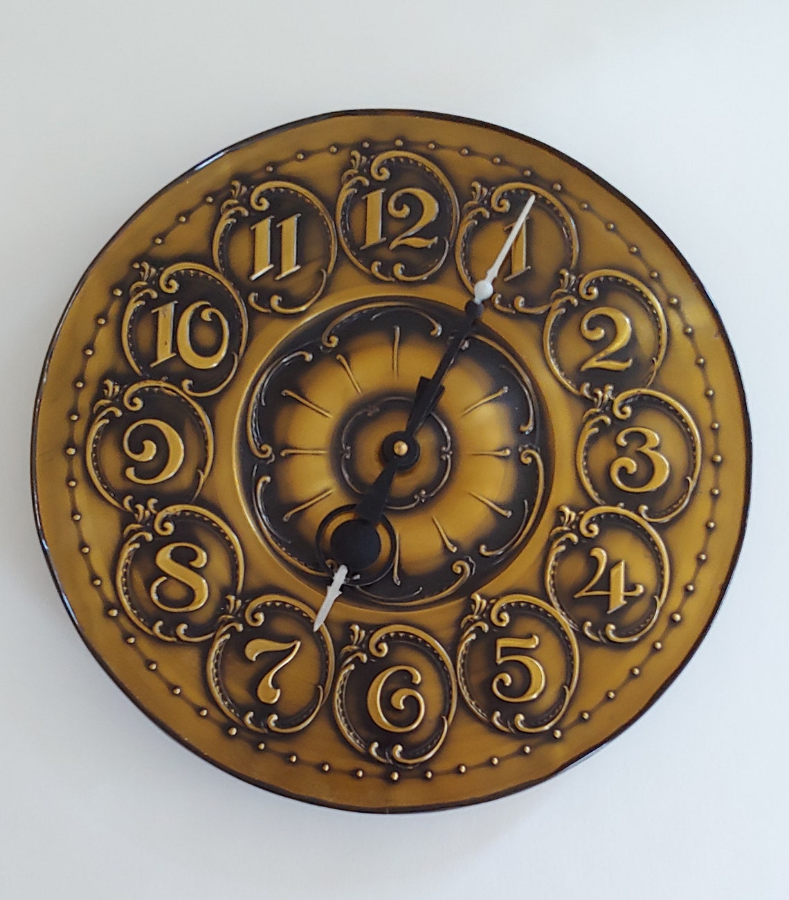 German Hermle Wall Clock - Etsy