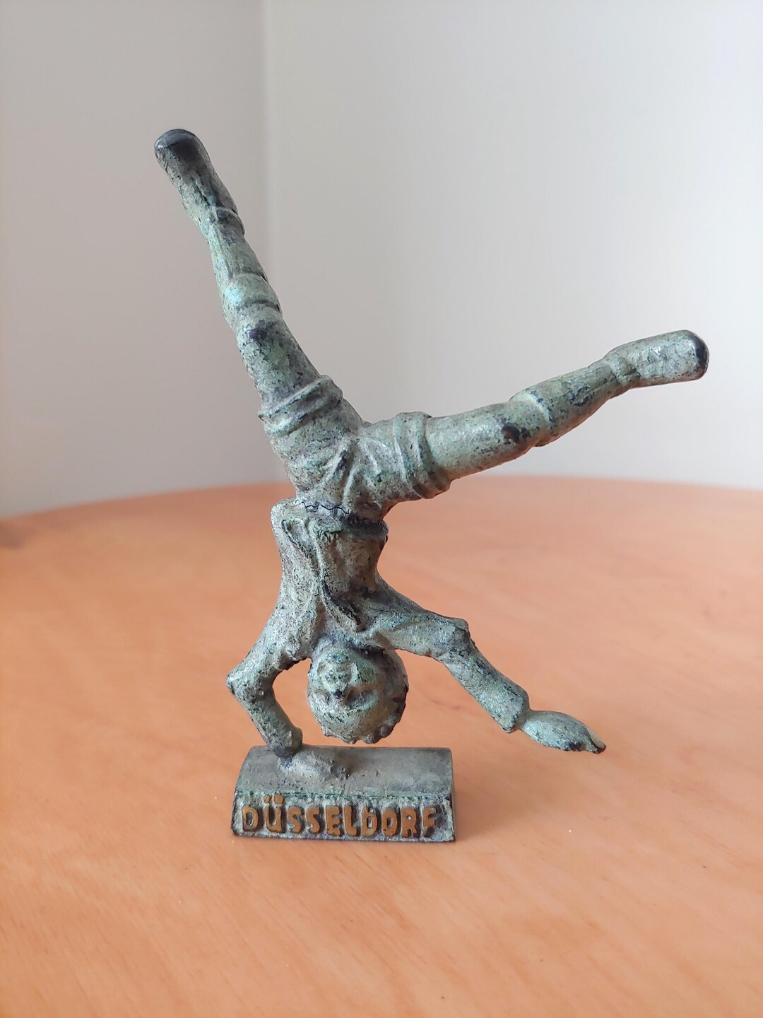 Vintage Germany Miniature Bronze Figure Acrobat Child Statue - Etsy