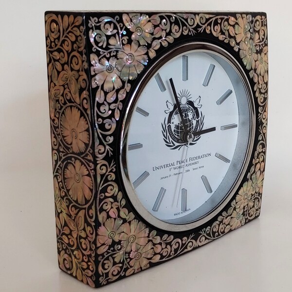 Korean Table Clock - Etsy
