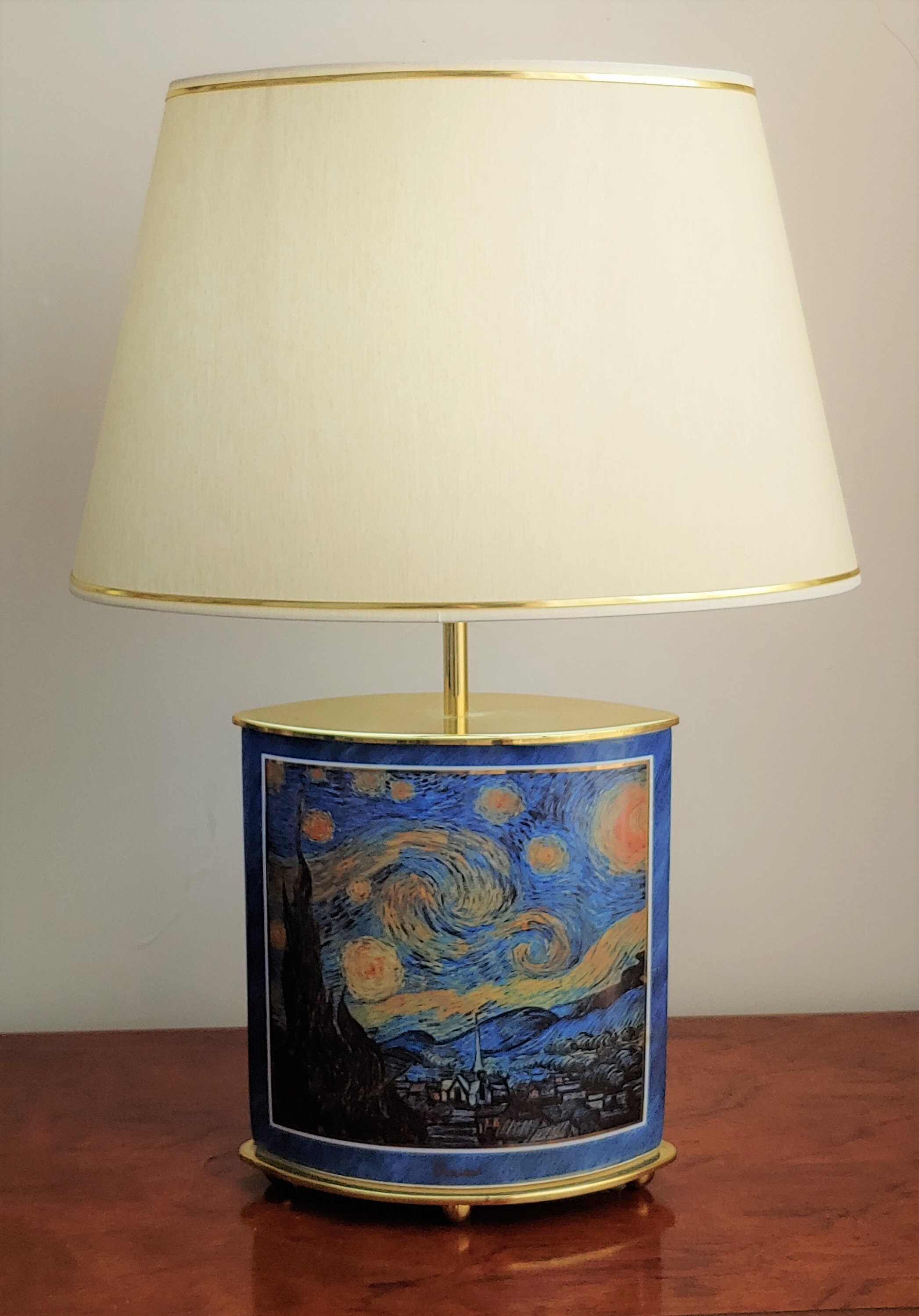 Goebel Artis Orbis Collection Van Gogh ''starry Night'' Lamp Set - Etsy