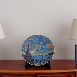 Goebel Artis Orbis Collection Van Gogh ''starry Night'' Lamp Set - Etsy