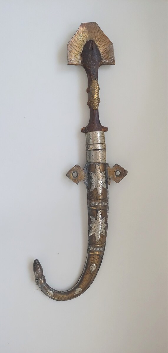 Antique Moroccan Dagger Knife - Gem