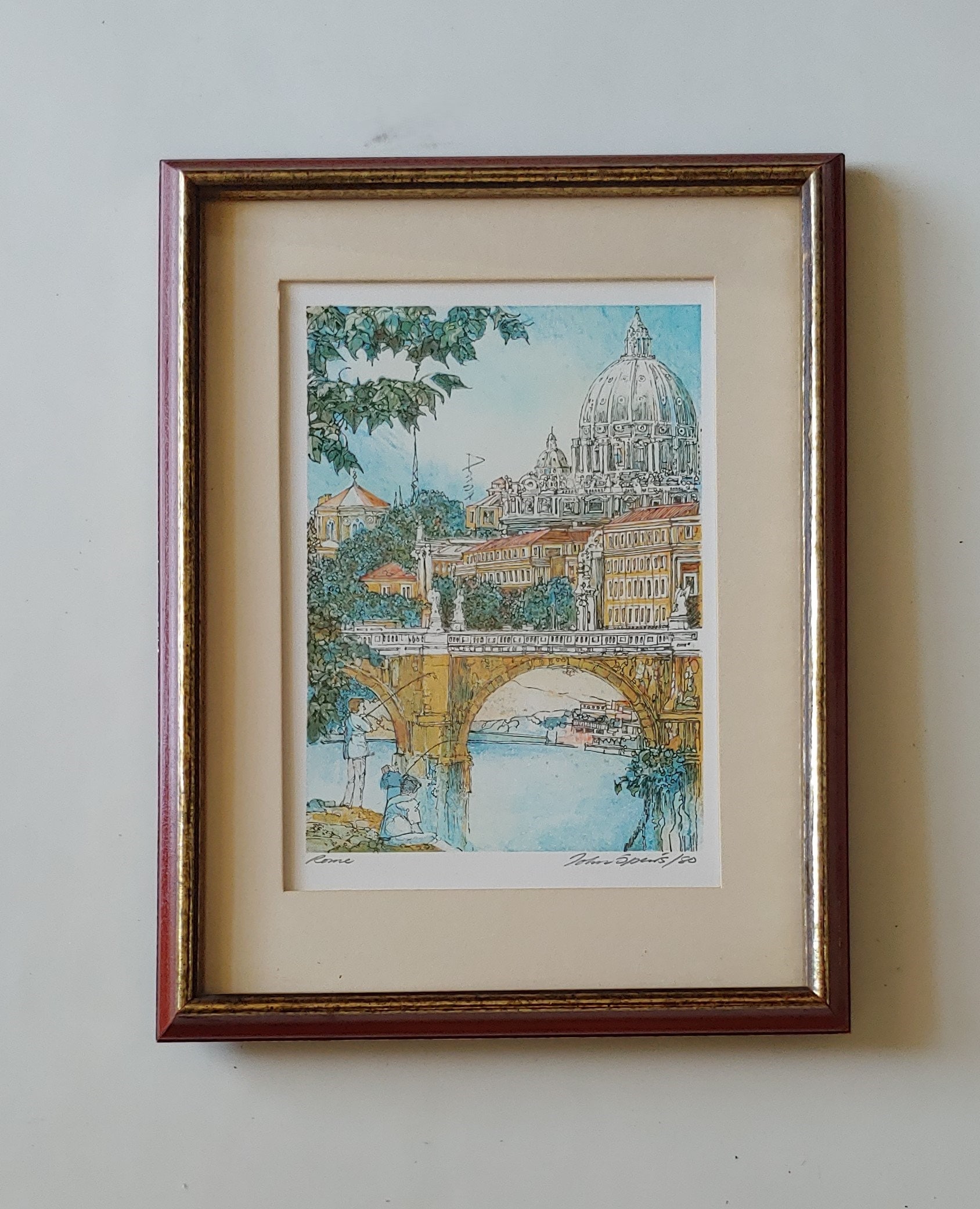 Vintage the World's Most Romantic Cities by John Speirs ,limited Edition Lithographs - Etsy