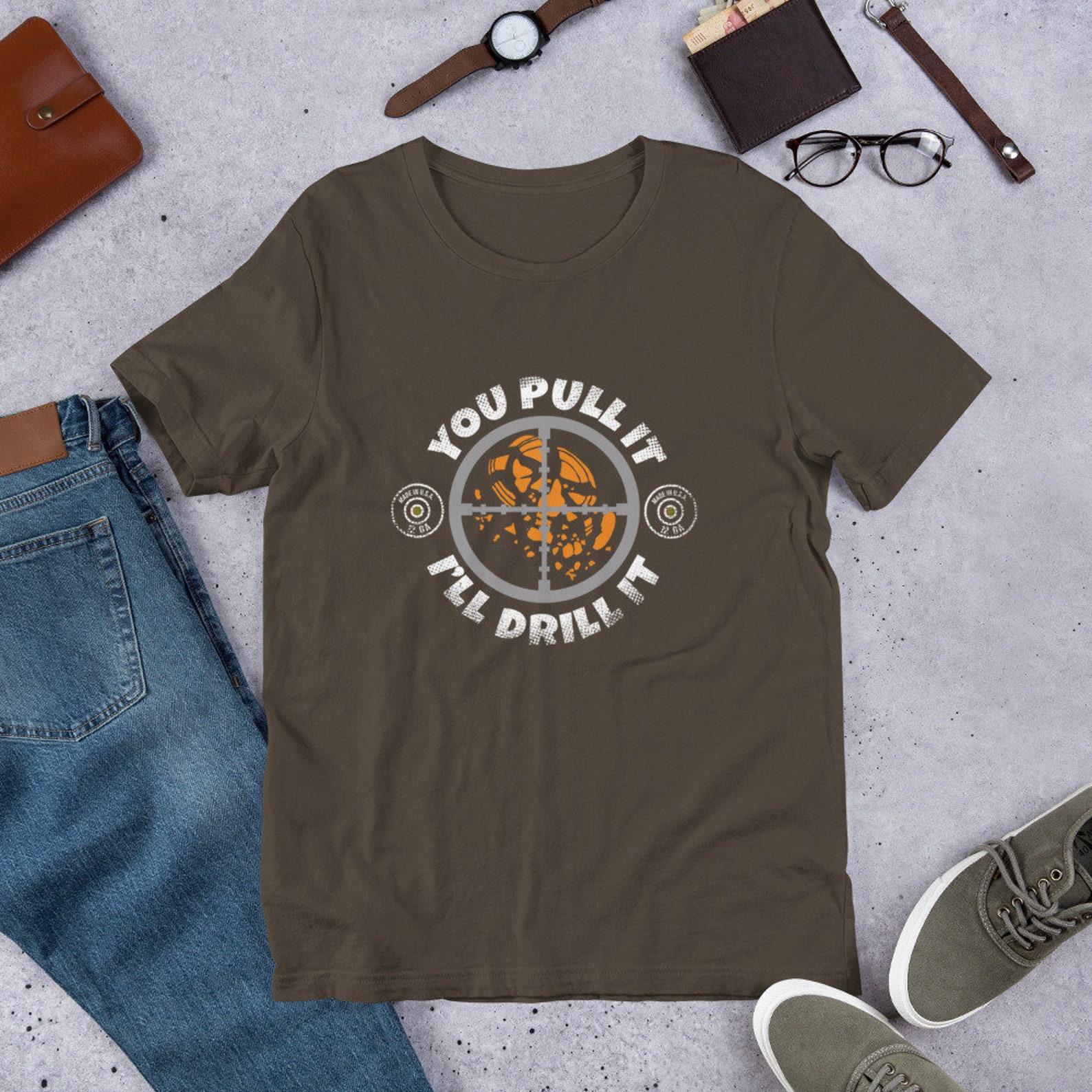 Clay Target Shooting Short-sleeve Unisex T-shirt Trap Shooting - Etsy