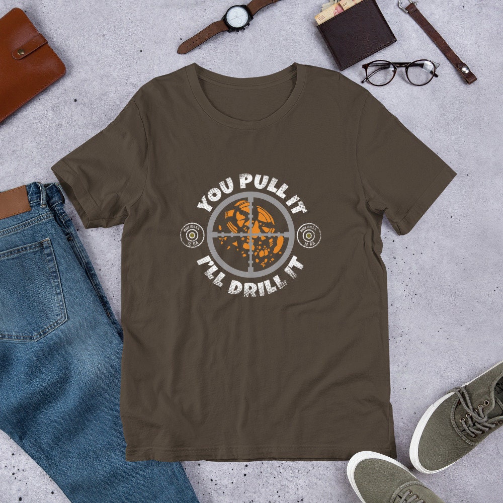 Clay Target Shooting Short-sleeve Unisex T-shirt Trap Shooting | Etsy