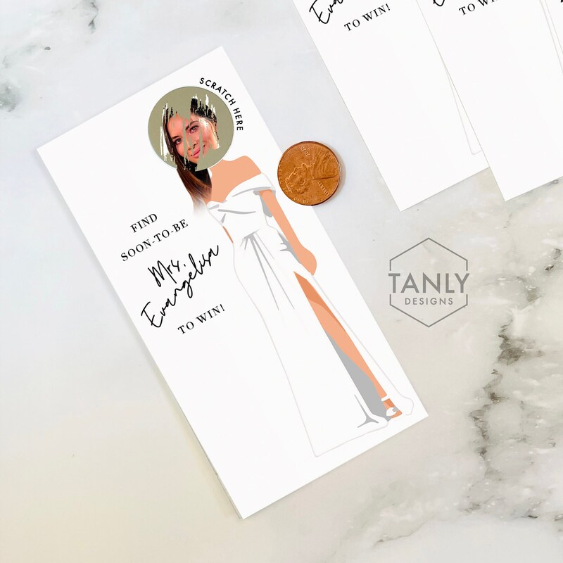 Bridal Shower Scratch Off - Etsy