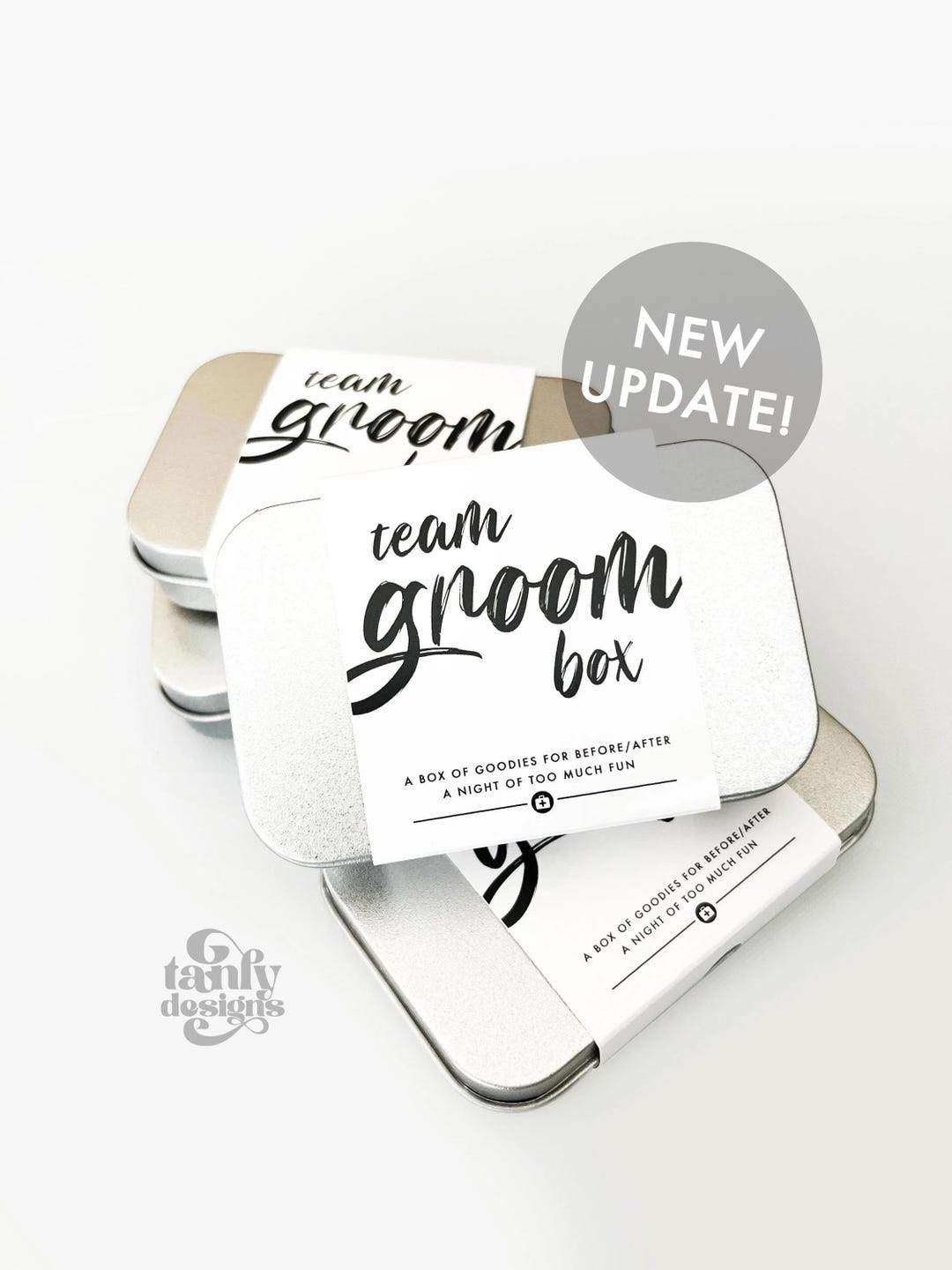 Wedding Bachelor Hangover Kit - 6pc Items | Bachelor Party Favor ...