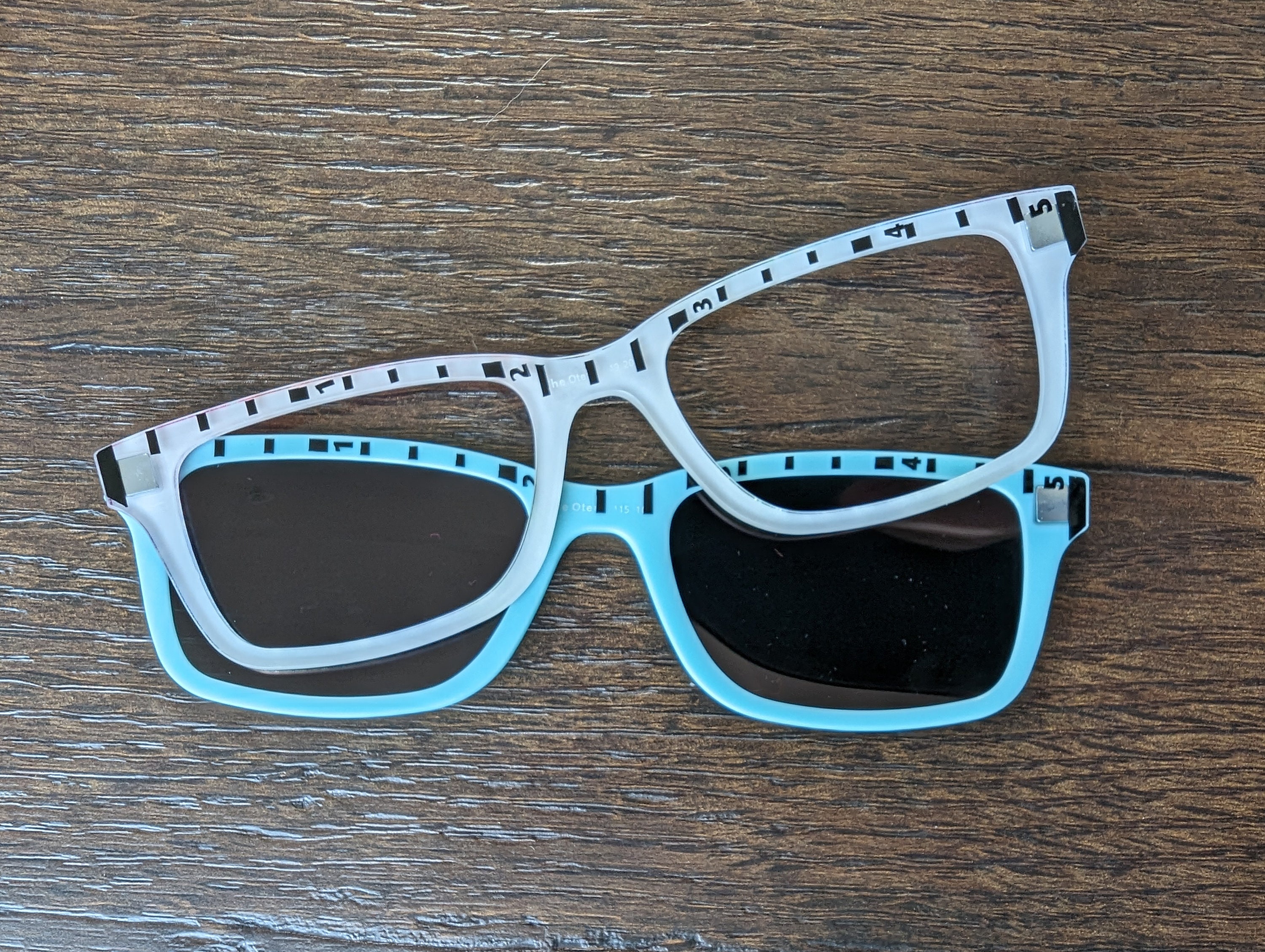 PAIR EYEWEAR, RULER, Decal, Toppers, Measure, Crochet, Knitting, Vinyl, Inches, Craft, Glasses ...