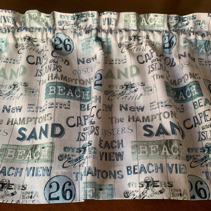 Cape Cod Curtains - Etsy