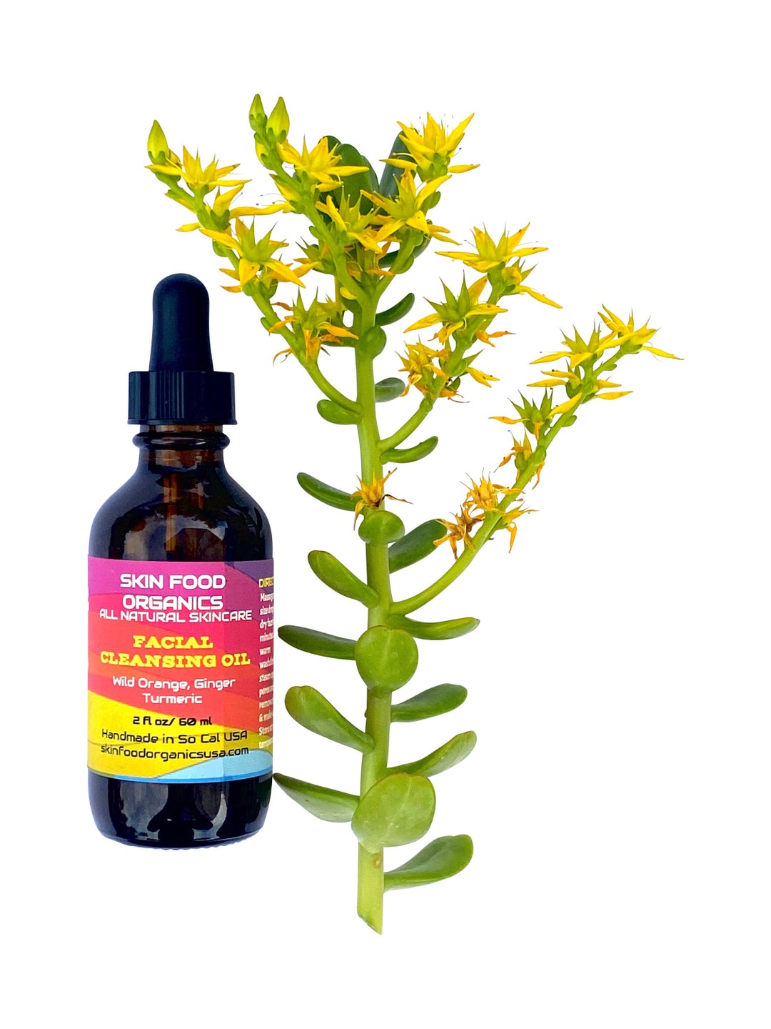 Organic Cleansing Oil Vegan Cleanser, Organic Facial Cleanser, Organic ...