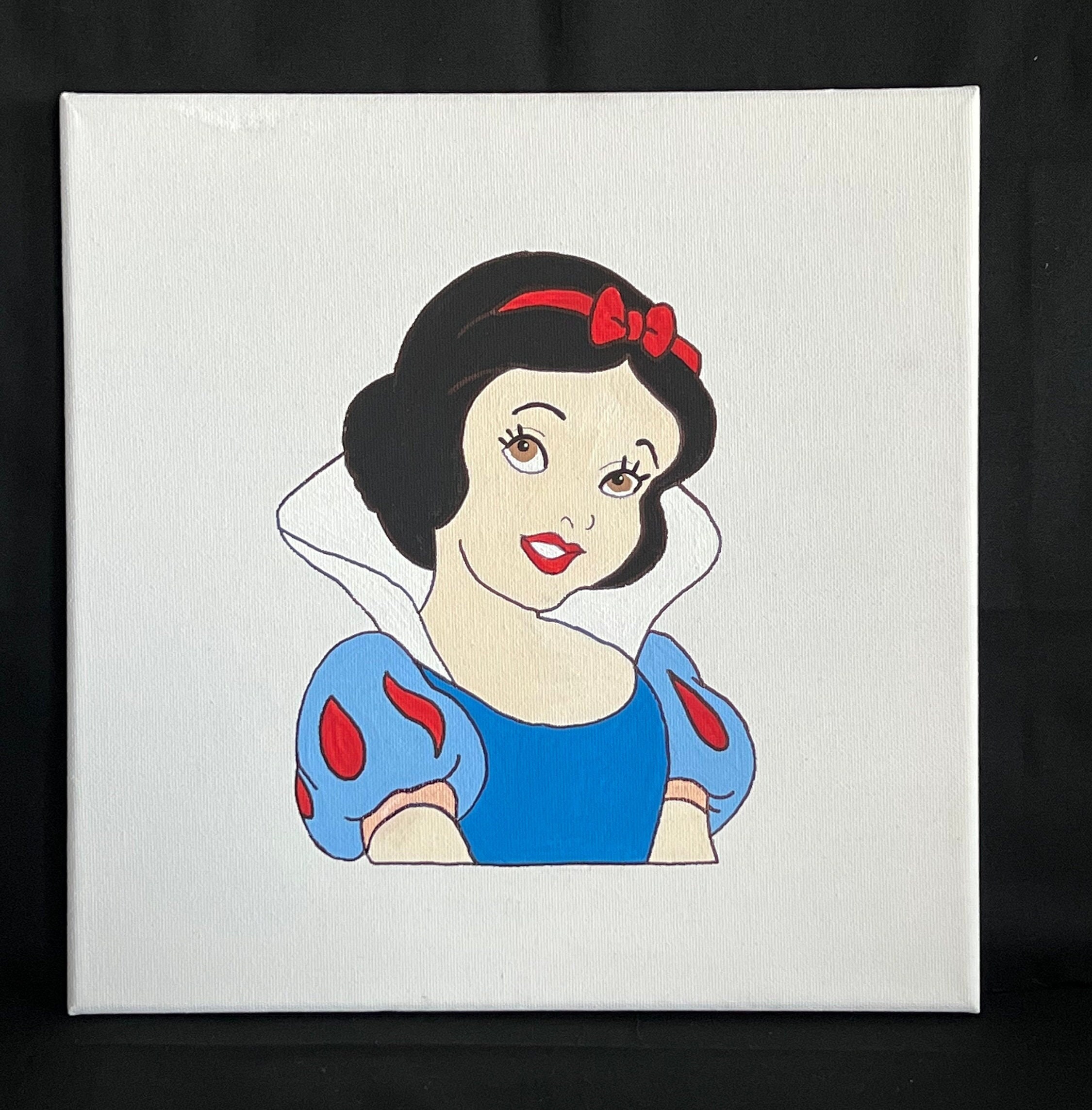 Disney Snow White Canvas Painting - Etsy