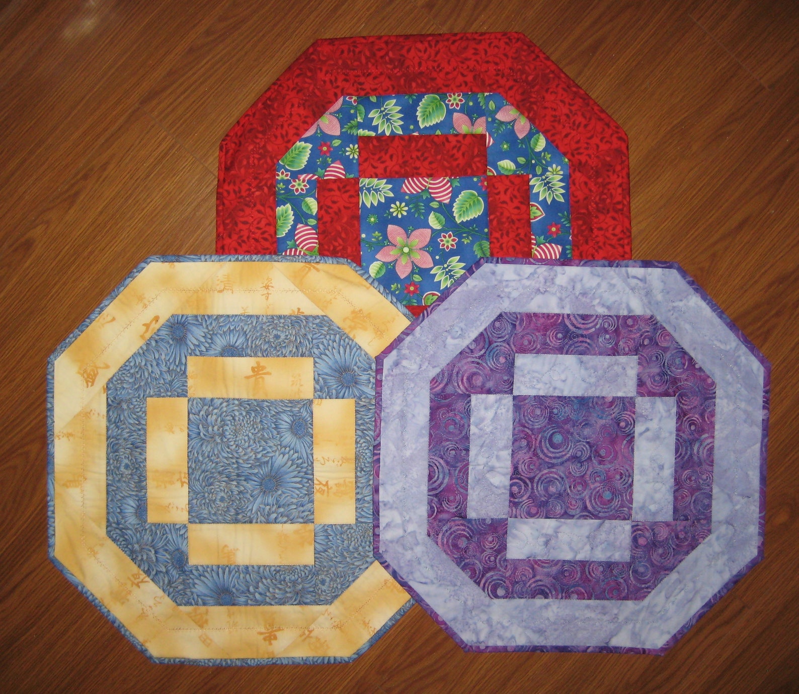 Quick and Easy Octagon Table Topper PDF Quilting Pattern (SMS-104PDF ...