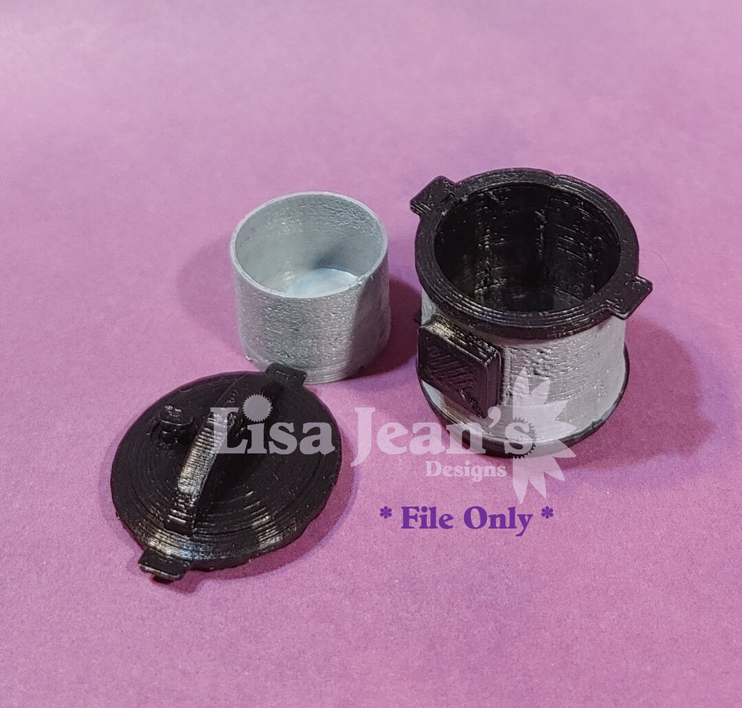 STL FILE Dollhouse Pressure Cooker 12th Scale 3d Printer File Only - Etsy