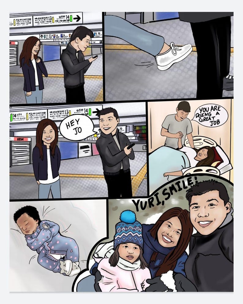 Custom Comic Page - Etsy