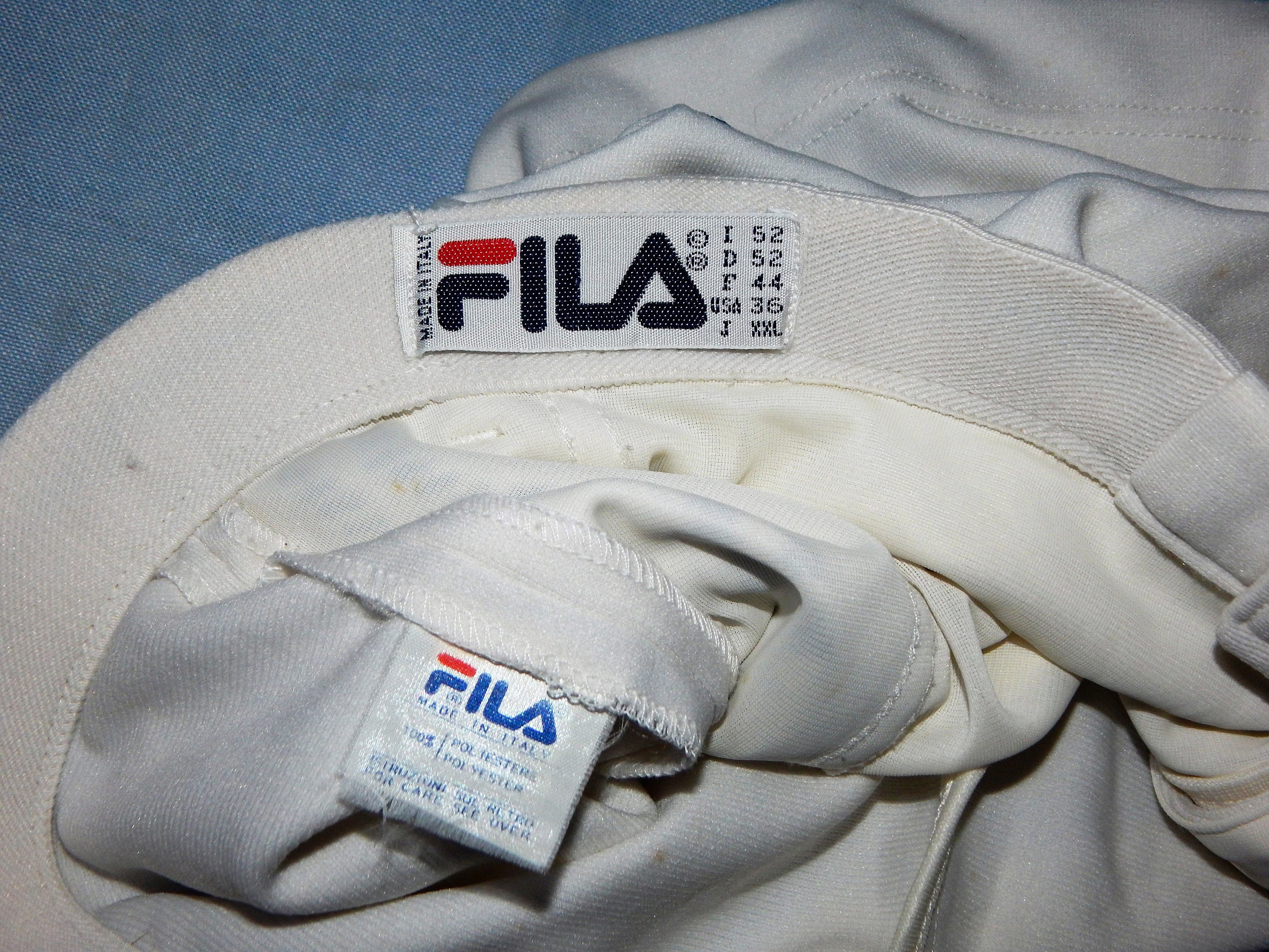 FILA Becker Vintage 80s/90s Men's Tennis Shorts, Label Size IT52, Uk38 ...