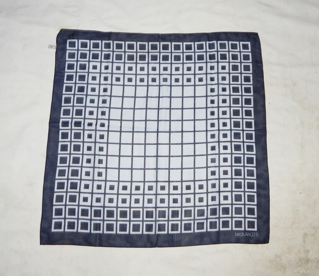 Lei Di LANCETTI, Italian Style Vintage 2000s Womens' Scarf, Size Cm ...