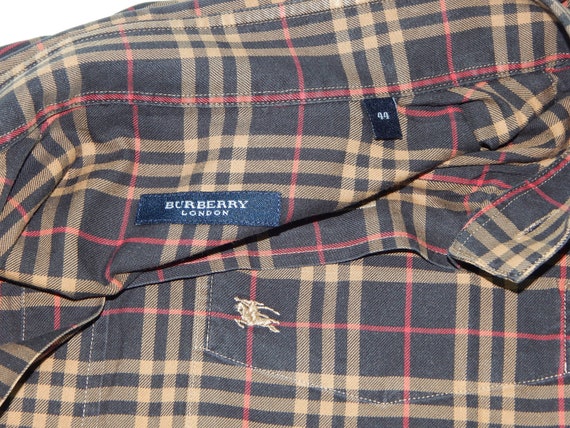 BURBERRY Vintage 90s/2000s Men's Classic Nova Check L… - Gem