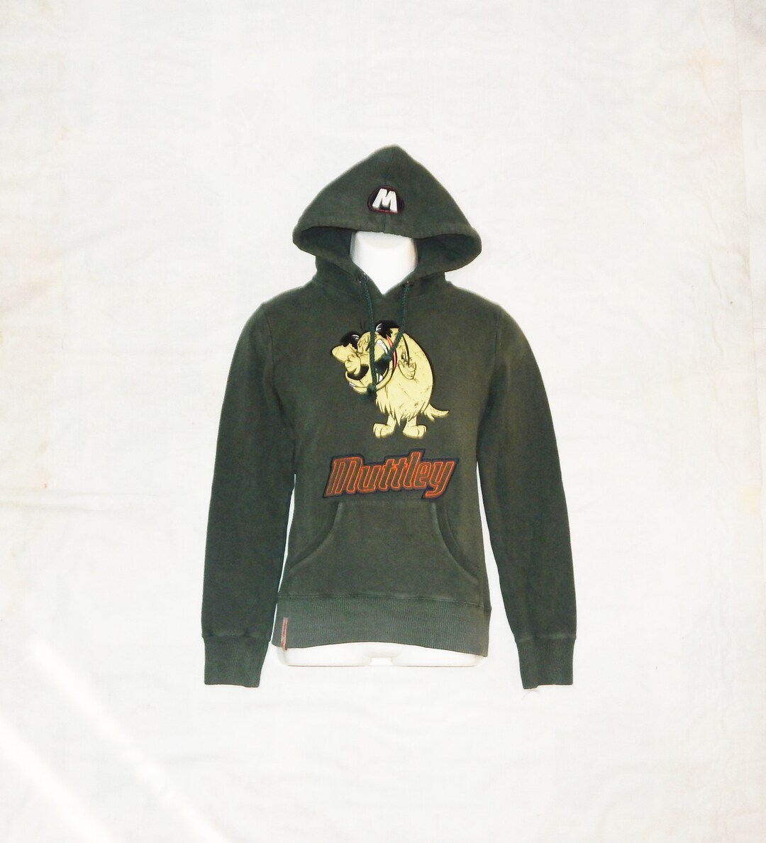 Vintage 90s Adults' Muttley Wacky Races Hoodie Sweatshirt , Size S Men ...