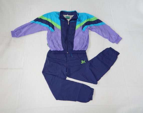 PUMA Vintage 90s Adults' Football Training Tracksuit 2pcs - Etsy
